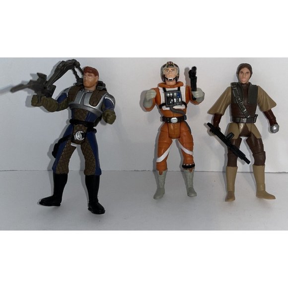 Kenner | Toys | 996 Kenner Star Wars Action Figures 3 Dash Rendar Leia ...